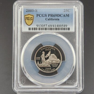 2005-S Washington California Proof Quarter PR 69 DCAM PCGS #539 | eBay