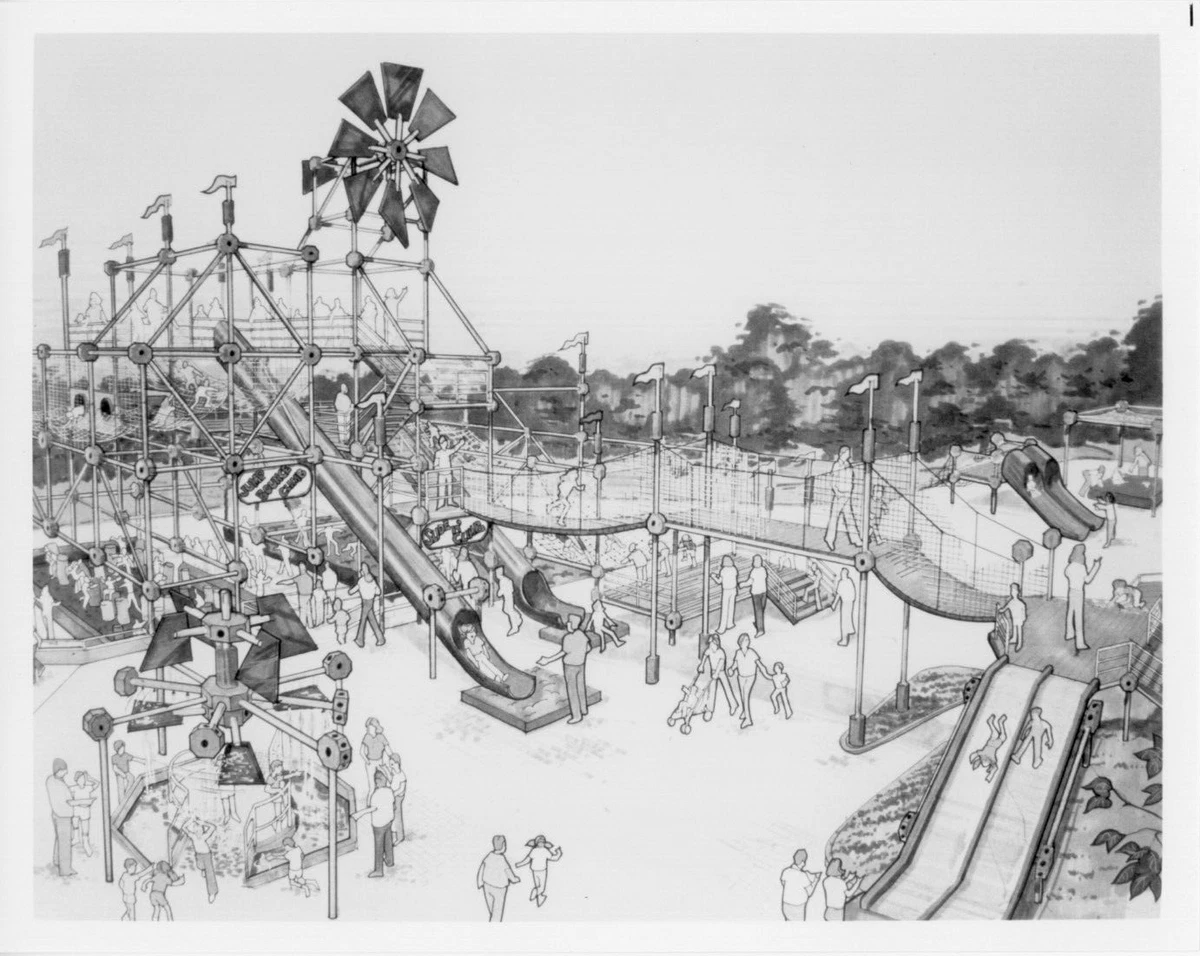 Park Drawing Easy