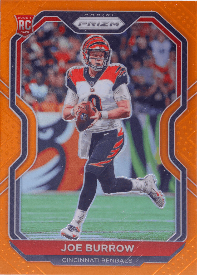 2020 Panini Prizm - Rookie Orange Prizm #307 Joe Burrow /249 (RC) for ...