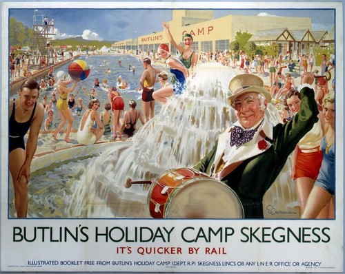Butlins Holiday Camp Skegness Fridge Magnet (og) | eBay
