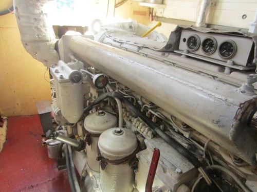 Caterpillar D-343 Marine Diesel Engine Twin Disc 4:1 Transmission | eBay