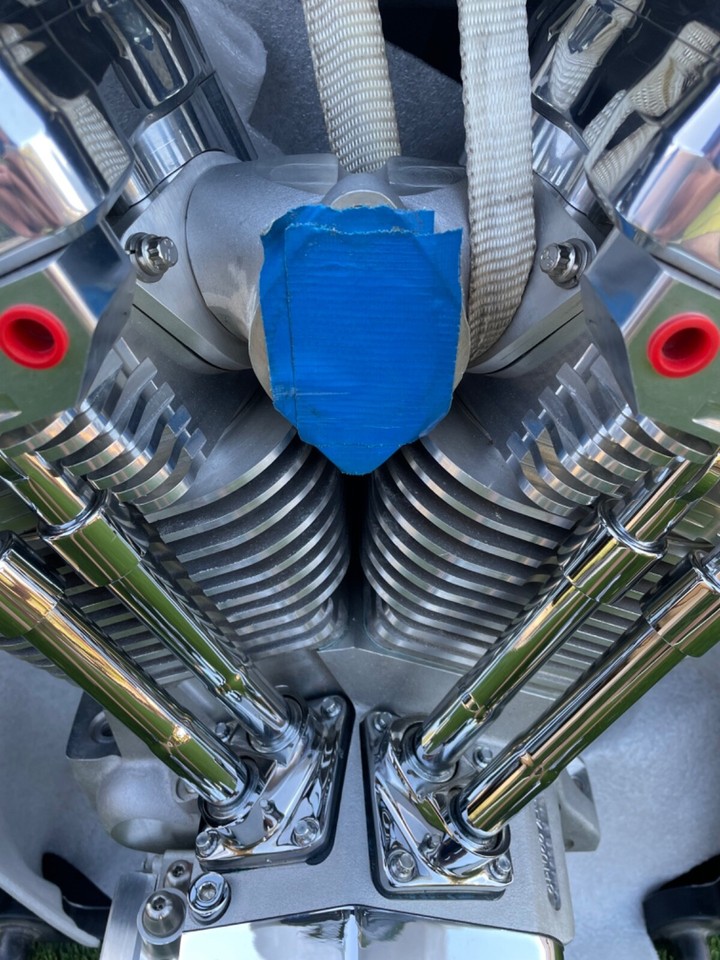 Harely Motorcycle engine NEW MID-USA POWERHOUSE 114 SUPER SHOW ENGINE ...