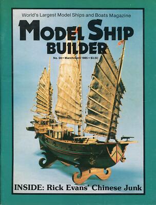 Model Ship Builder magazine No. 34 March/April 1985 [Single Issue Magazine] Vari | eBay