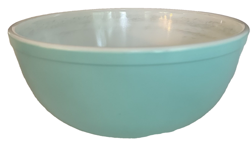 PYREX 404 Turquoise Robins Egg Blue Mixing Bowl – 4 Qt – 10” - MCM ...