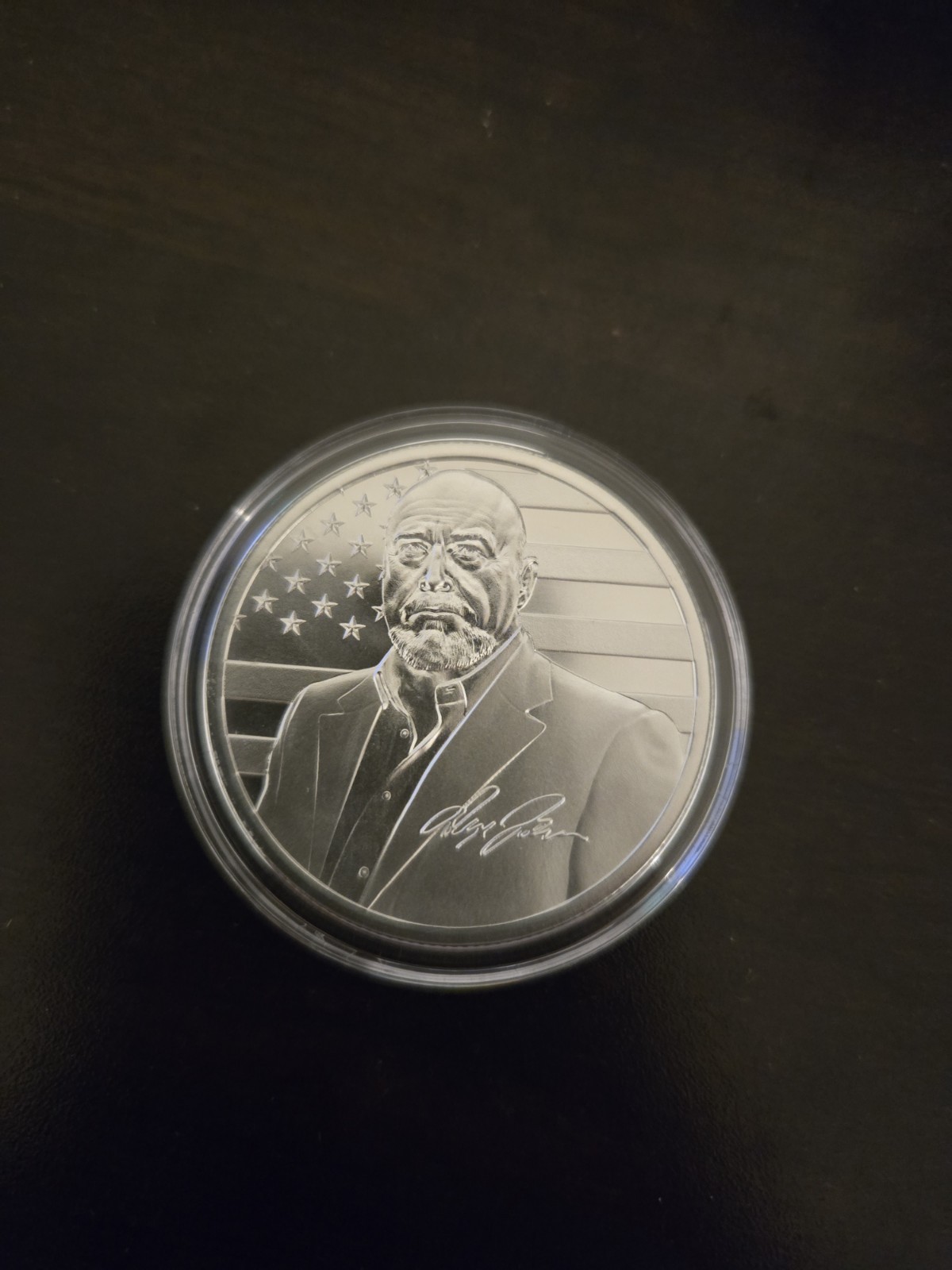INFOWARS Alex Jones Signature .999 Fine Silver 1 oz Coin - Limited ...