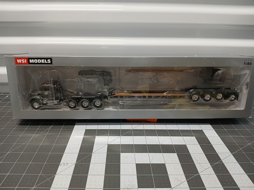 WSI 1/50 Scale Mack Granite w/ 4 Axle Lowboy | eBay