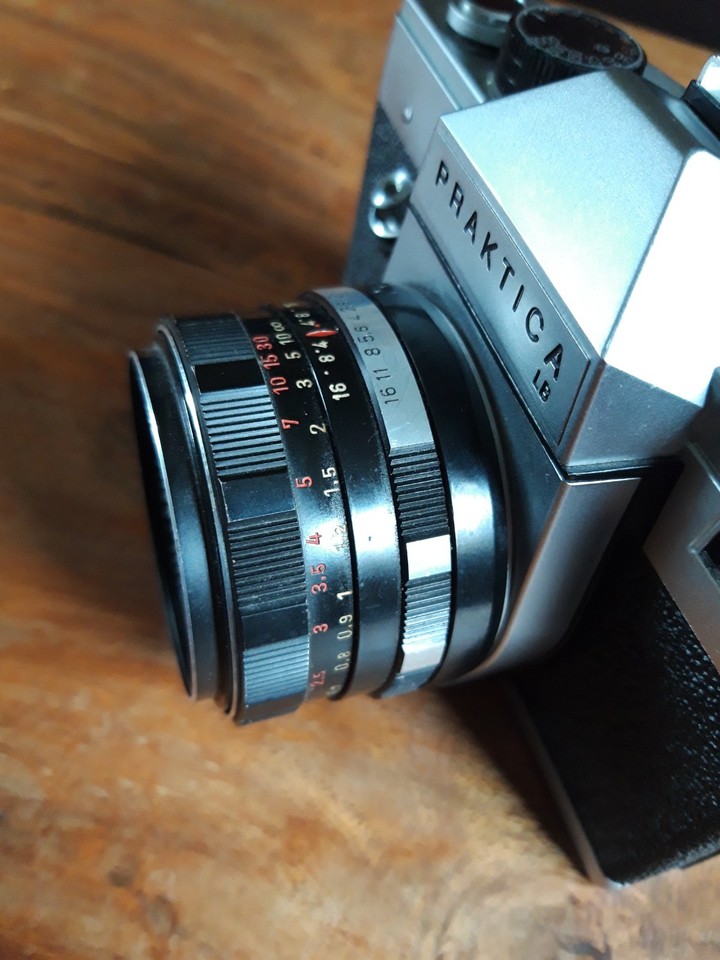 Vintage Praktica LB 35mm Film SLR Camera SHUTTER + LIGHT METER TESTED ...