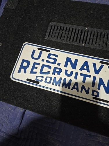U.S. Army Recruiter Command License Plate Sign military recruiting | eBay