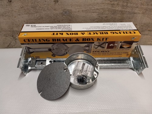 RACO 926 New Work Ceiling Brace & Box Kit For Fans and Fixtures | eBay