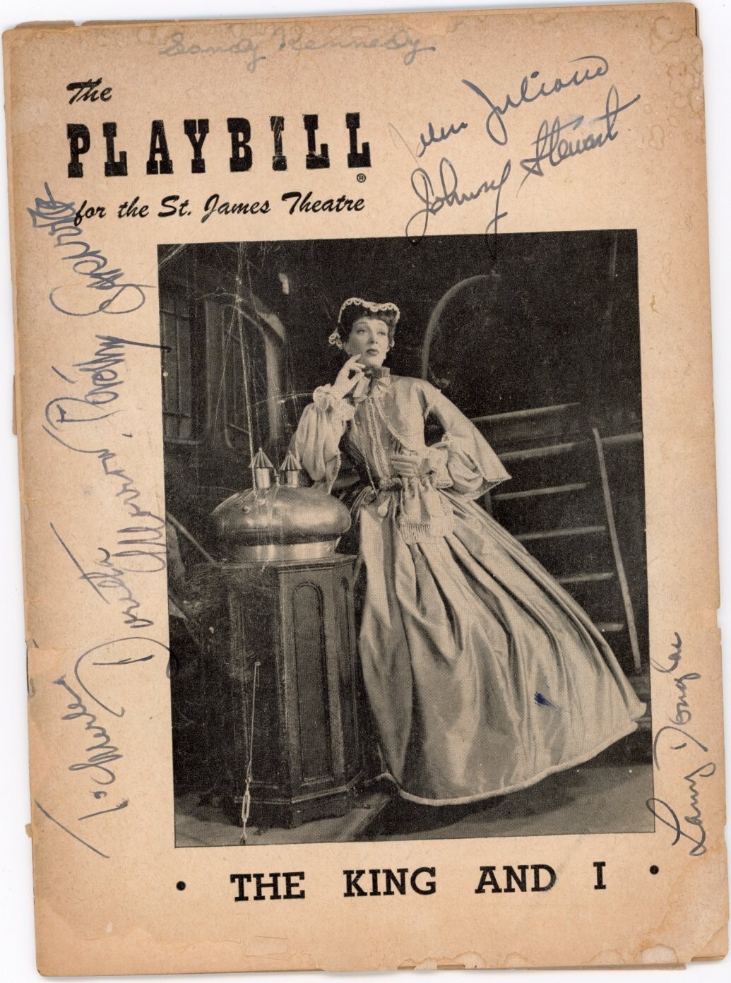 The King and I- Signed Vintage Playbill by 6 | eBay