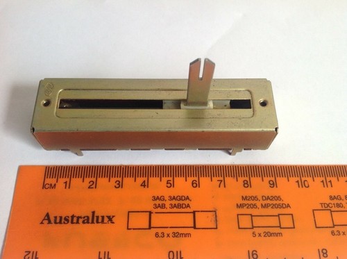 50KA Stereo Linear Slide Potentiometer Slider 50K Ohm A Linear Pot ALPS ...