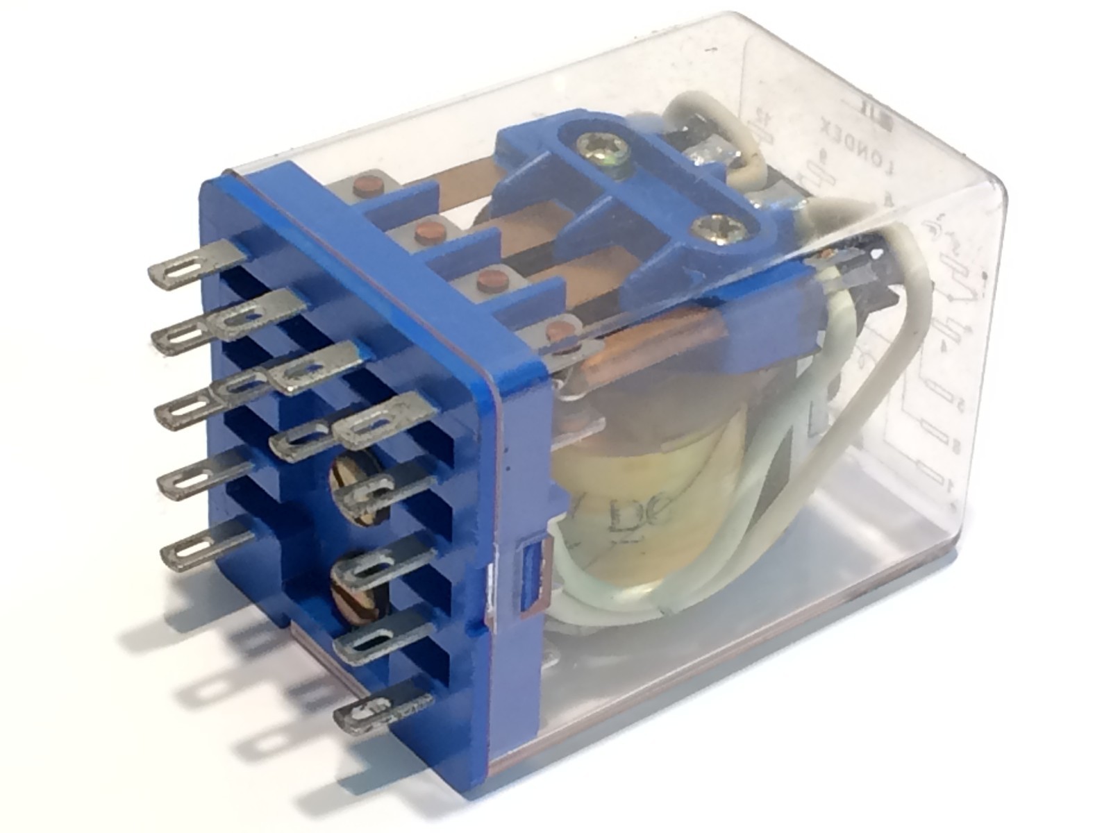 LONDEX TOPAZ H6 12V DC 4 POLE CHANGE OVER RELAY WITH 20A CONTACTS ...