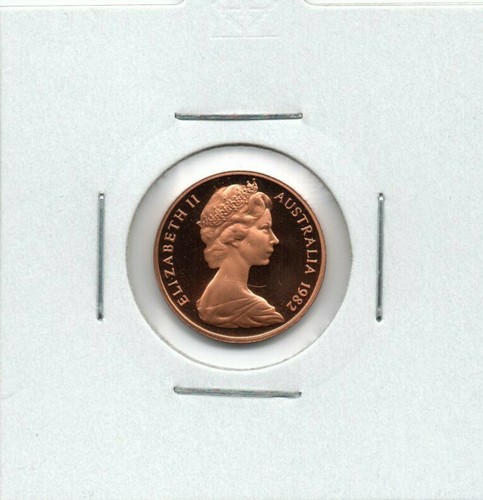 AUSTRALIAN PROOF: 1982 1 CENT COIN IN 2X2 HOLDER | eBay UK