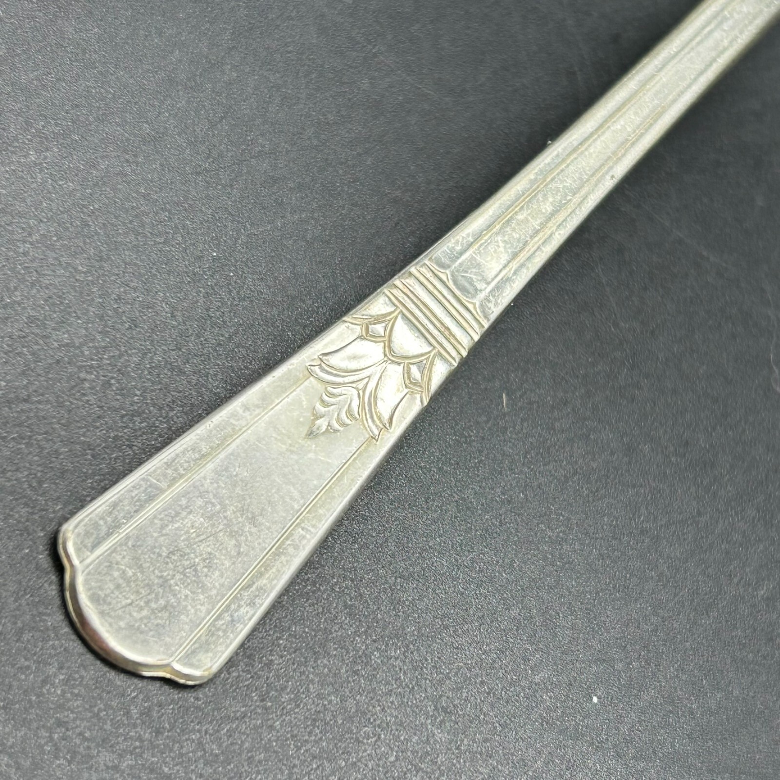 Vtg Court Silver Plate 6 inch Teaspoon 1939 Set of 4 International ...