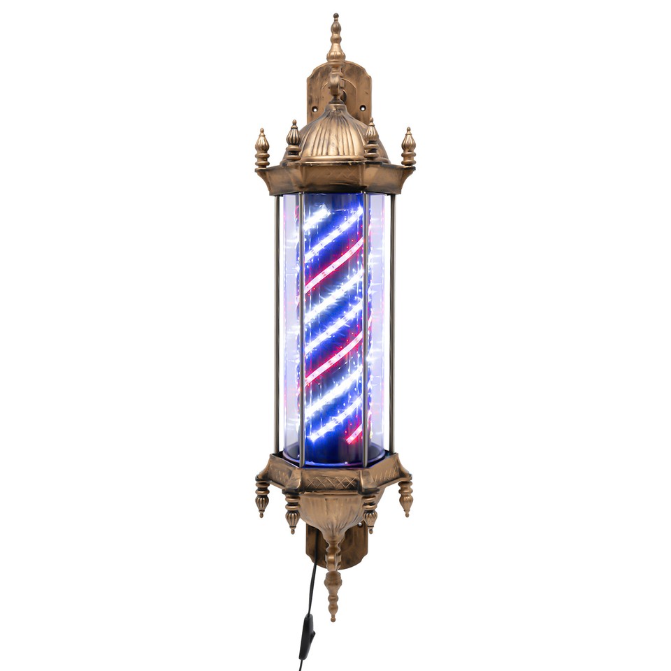Vintage Barber Rotating LED Light Sign for Hair Salon, 32??90 cm | eBay