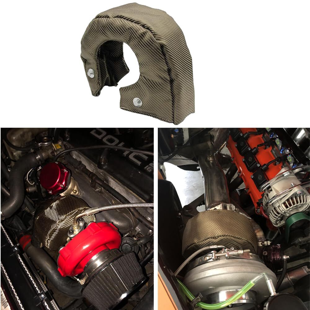 Titanium Turbo Blanket Heat Shield Barrier Turbocharger Cover Wrap ...