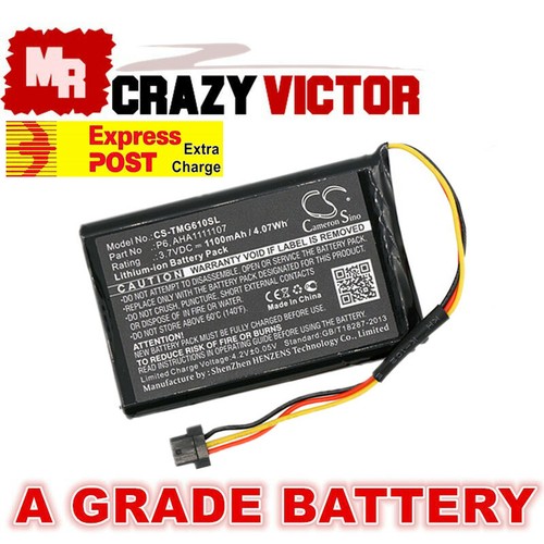 Replacement Battery for TomTom Go 600 610 620 4FA60 P6 AHA1111107 ...