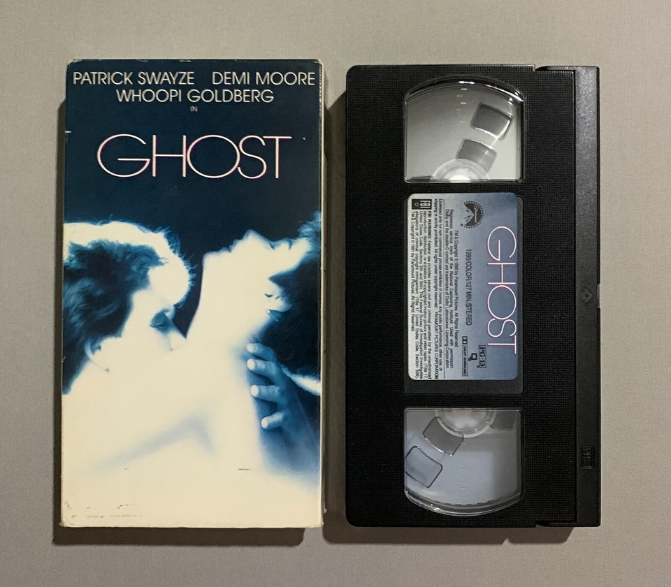 Ghost (VHS, 1990) - Patrick Swayze, Demi Moore, & Whoopi Goldberg ...