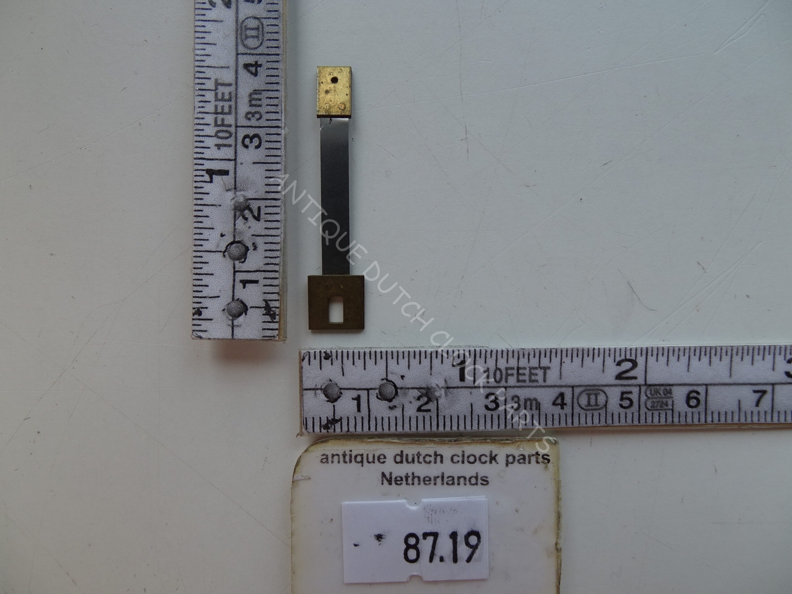 SUSPENSION SPRING FOR DUTCH CLOCK ZAANSE OR SCHIPPERTJE WITH HOOK ...
