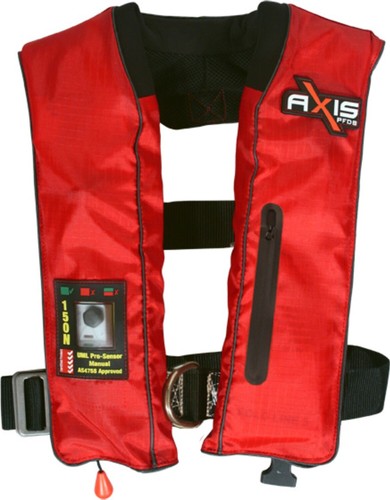 Axis PFD Pro MK2 Adult Manual Inflatable Life Jackets Offshore 150 with ...
