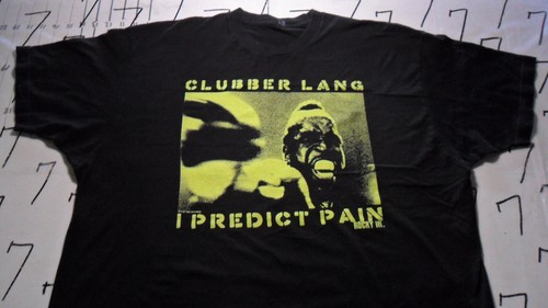 2XL Clubber Lane I Predict Pain Rocky III Shirt | eBay