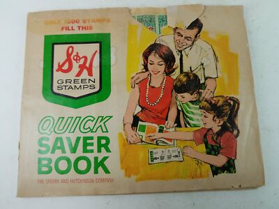 S&H Green Stamps Quick Saver Book | eBay