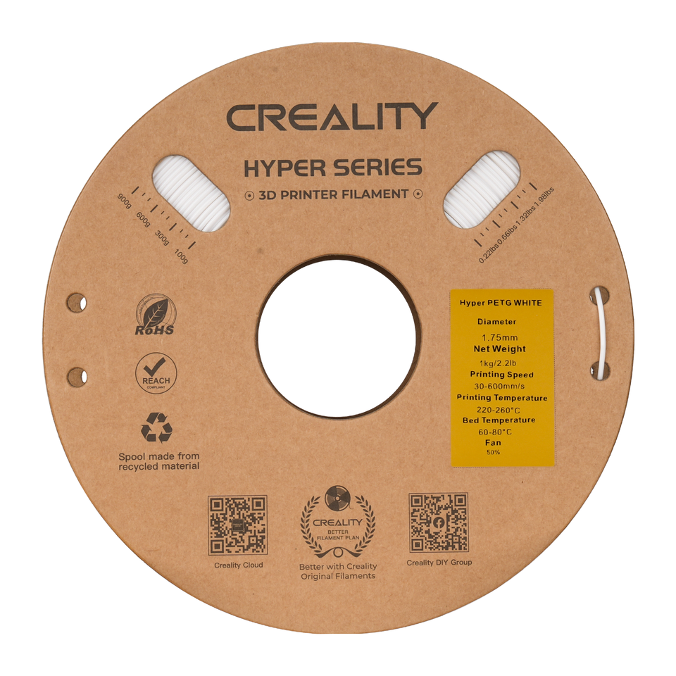 Creality 3D Printer Hyper PETG Filament High Speed 600mm/s High ...
