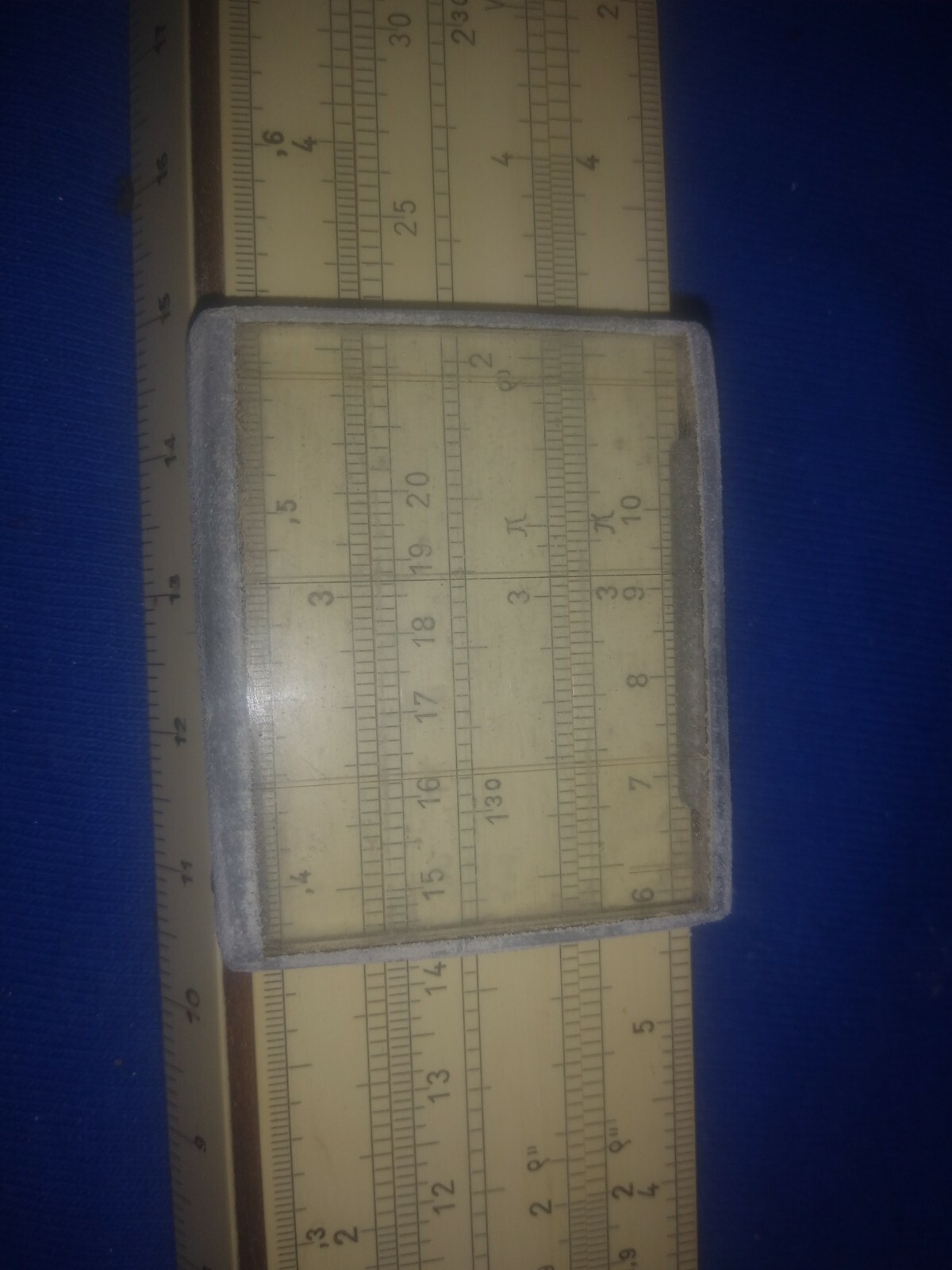 Vintage ~ Albert Nestler ~ Slide Rule ~ No. 28 ~ Celluloid on Wood ...