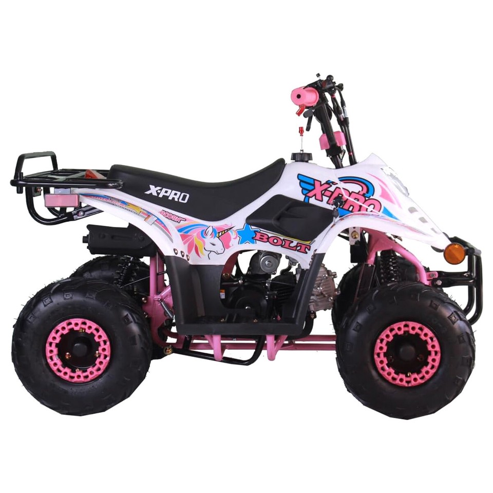 X-PRO Bolt 110cc ATV Quad Four Wheeler with Auto Transmission, Remote ...