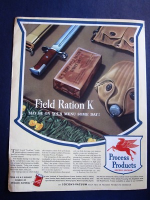 Field Ration K and Equipment WWII Ad | eBay