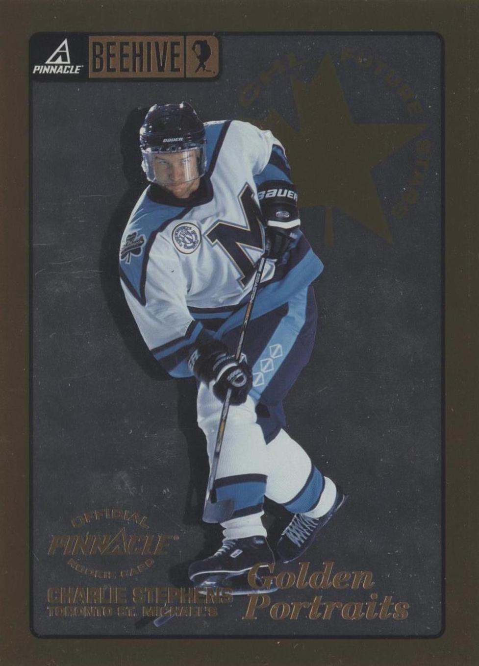 1997-98 Pinnacle Beehive - Charlie Stephens #72 Golden Portraits (RC ...