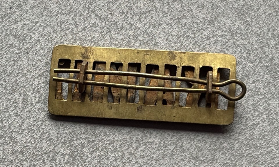 RAMC Royal Army Medical Corps Brass Shoulder Badge | eBay UK