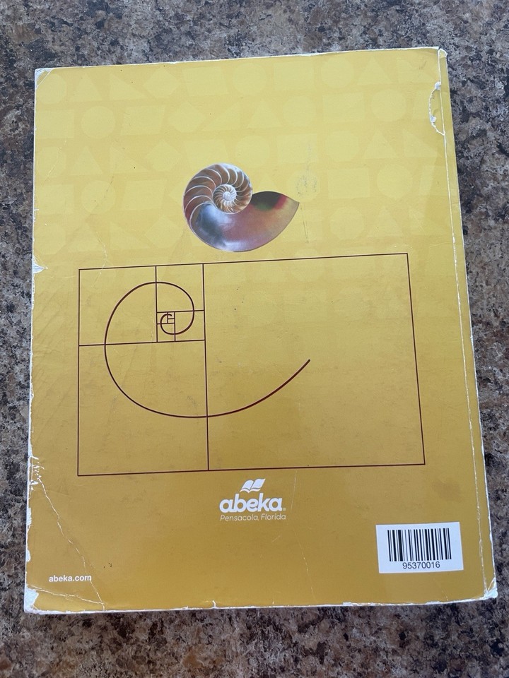 Abeka Plane Geometry 2nd Edition Student Textbook Homeschool Math | eBay