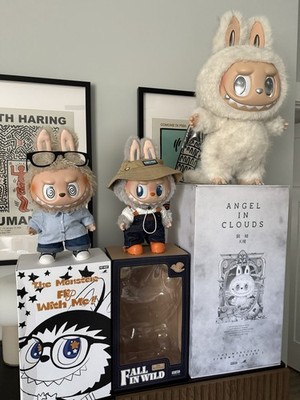 Labubu & Zimomo Bundle (Angel In Clouds, Fall In Wild & Flip With Me ...