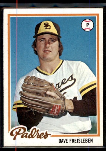 1978 Topps Dave Freisleben #594 San Diego Padres | eBay