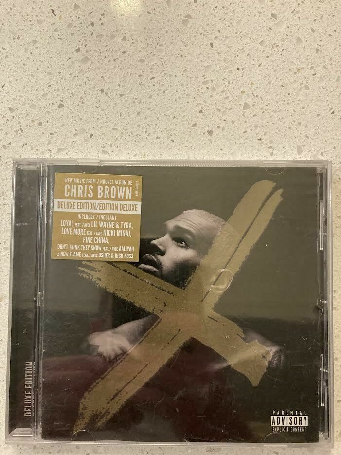 X Deluxe Version Chris Brown Album Cover