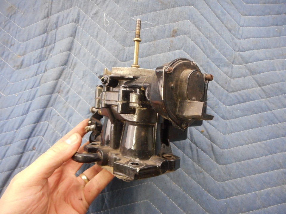 MerCruiser 5.0 5.7 Vortec Marine Intake Manifold + Carburetor ...