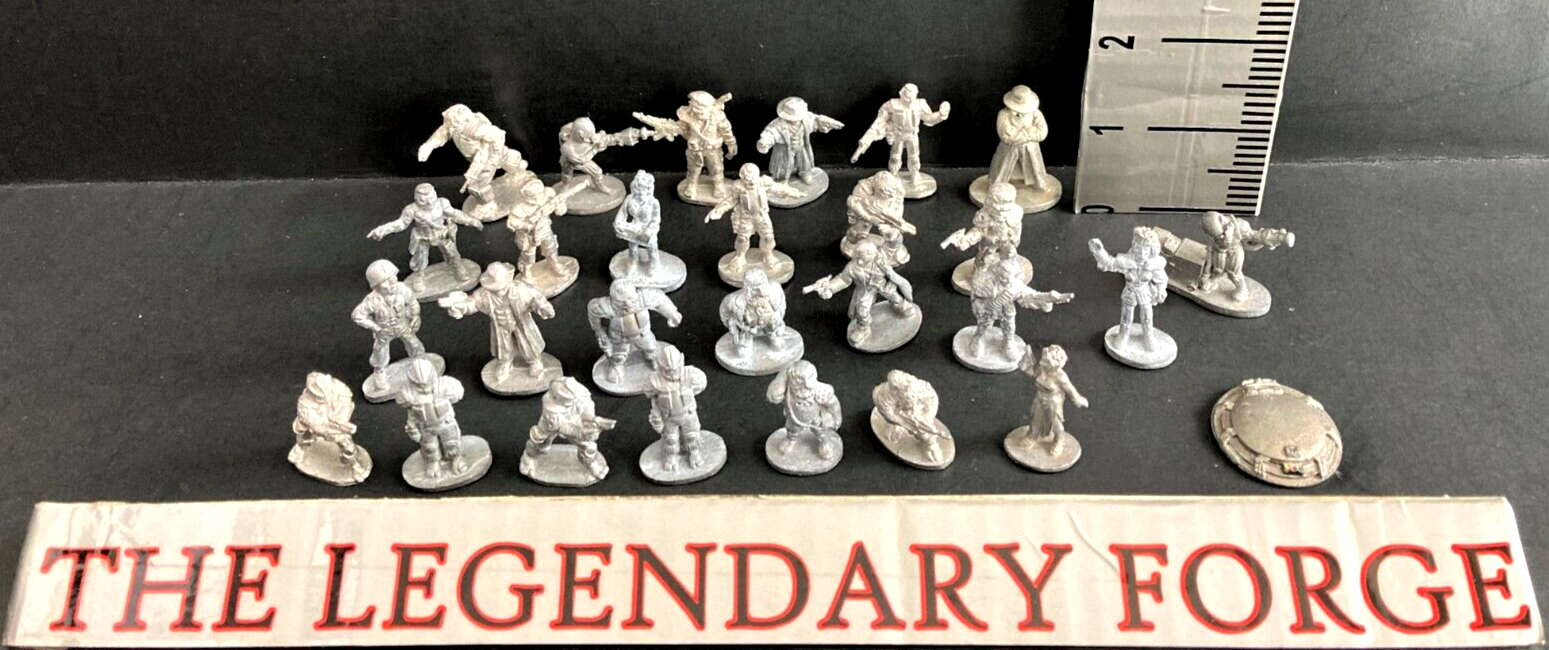 Ral Partha Grenadier Shadowrun and cyber Punk 27x Miniatures lot Very ...