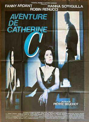 Affiche Cinéma AVENTURE DE CATHERINE C. 120x160cm Poster / Fanny Ardant ...