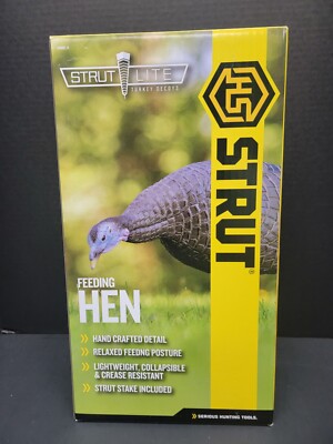 HUNTERS SPECIALTIES HS STRUT Feeding Hen Turkey Hunting Decoy - BRAND ...