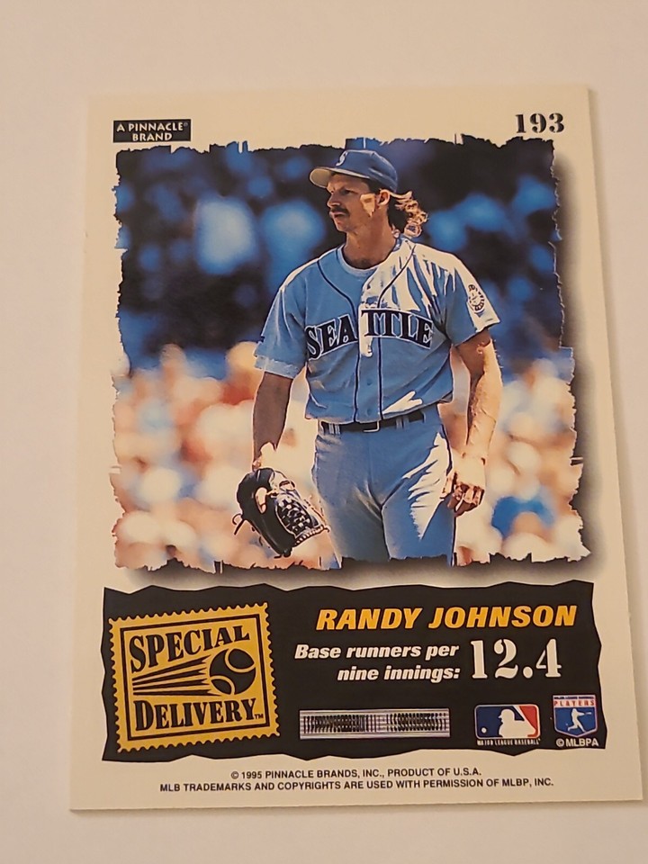 Randy Johnson 1995 Score Summit Baseball #193 Special Delivery | eBay