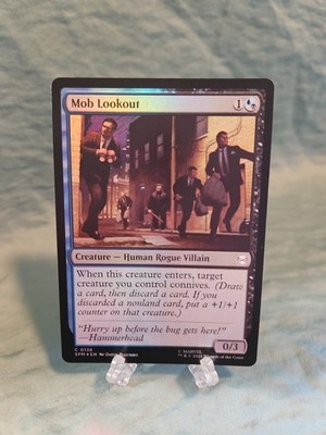 Mob Lookout Marvel's Spider-Man FOIL, MTG Magic The Gathering, NM | eBay