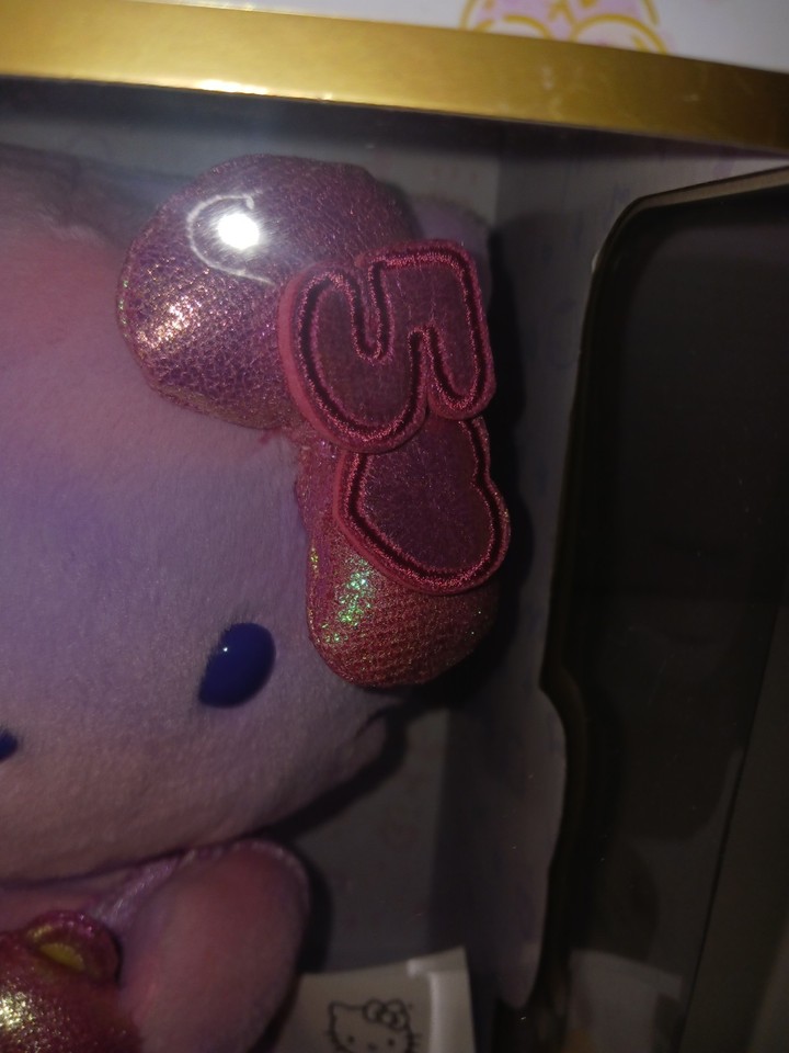 Hello Kitty 50th Anniversary 8" Plush & Teddy Bear Tiny Chum | eBay