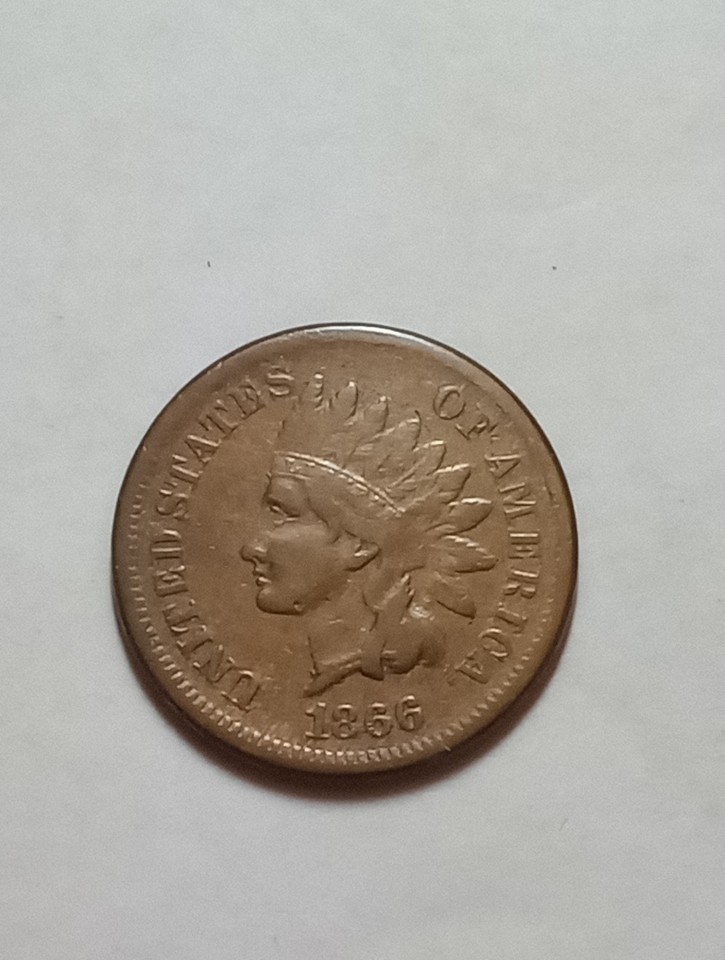 1866 Indian Head Cent Penny, Better Date | eBay