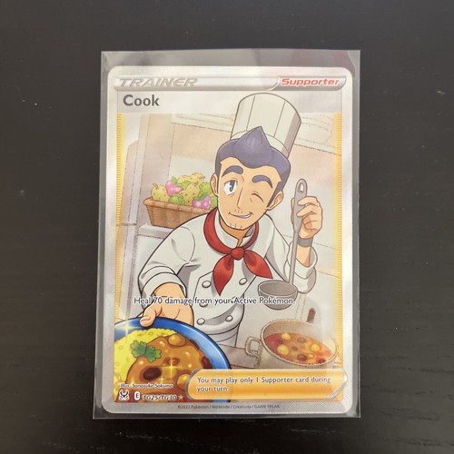2022 Pokemon Lost Origin Trainer Gallery Full Art Cook NM-MINT TG25 ...