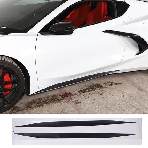 Black Rocker Extension Vinyl Decal Fits For 2020-2023 C8 Corvette ...