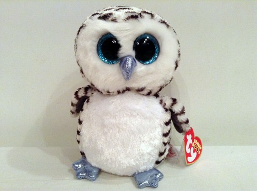Ty Beanie Boos ️ LUCY THE OWL Justice Exclusive 6" Stuffed Plush New ...