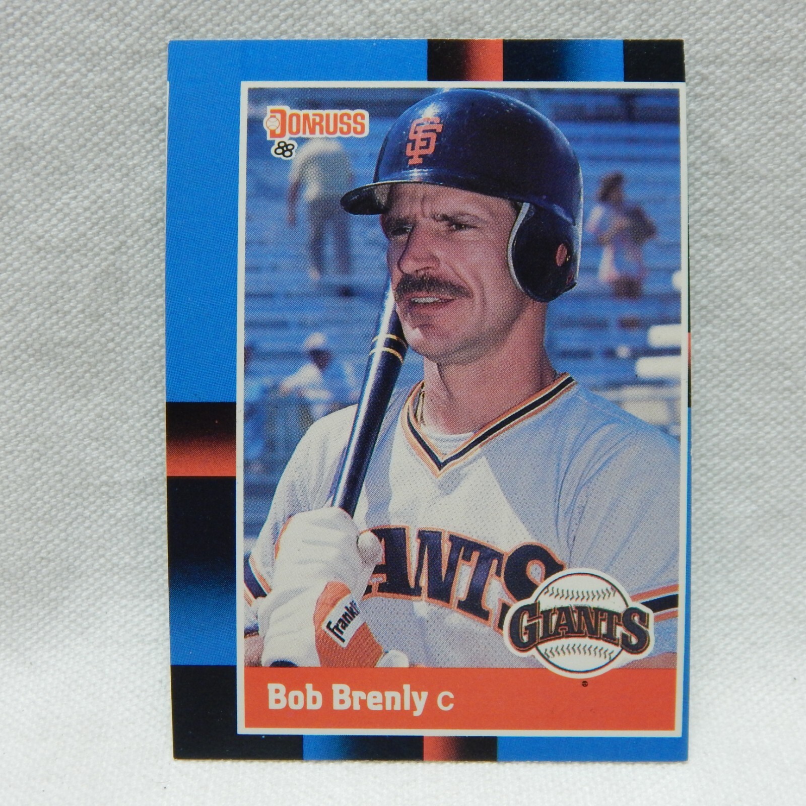BOB BRENLY SAN FRANCISCO GIANTS DONRUSS BASEBALL TRADING CARD #189 (A ...
