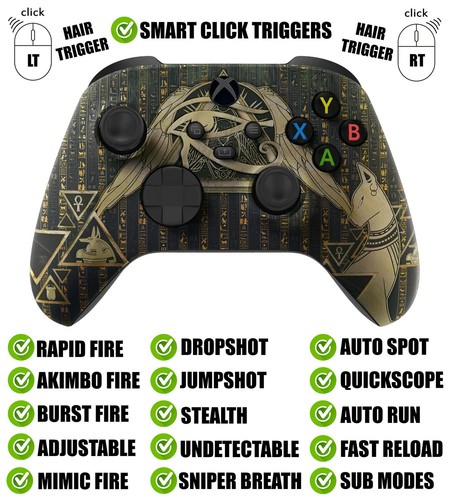 Eye of the Gods Silent Modz Smart Click Triggers Modded Controller for ...