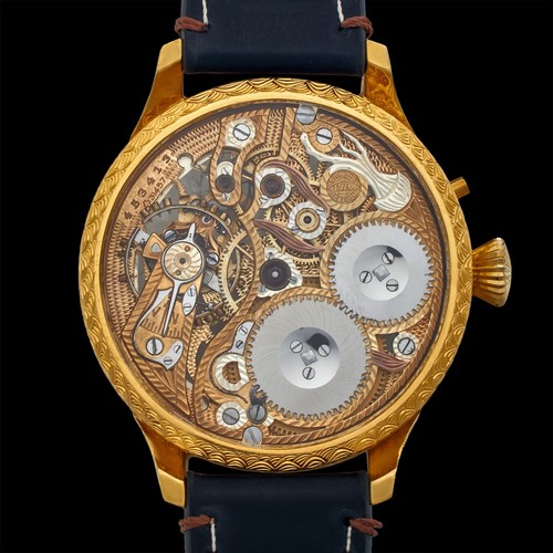 Skeleton IWC Schaffhausen Mens Watch Engraved Vintage Movement | eBay